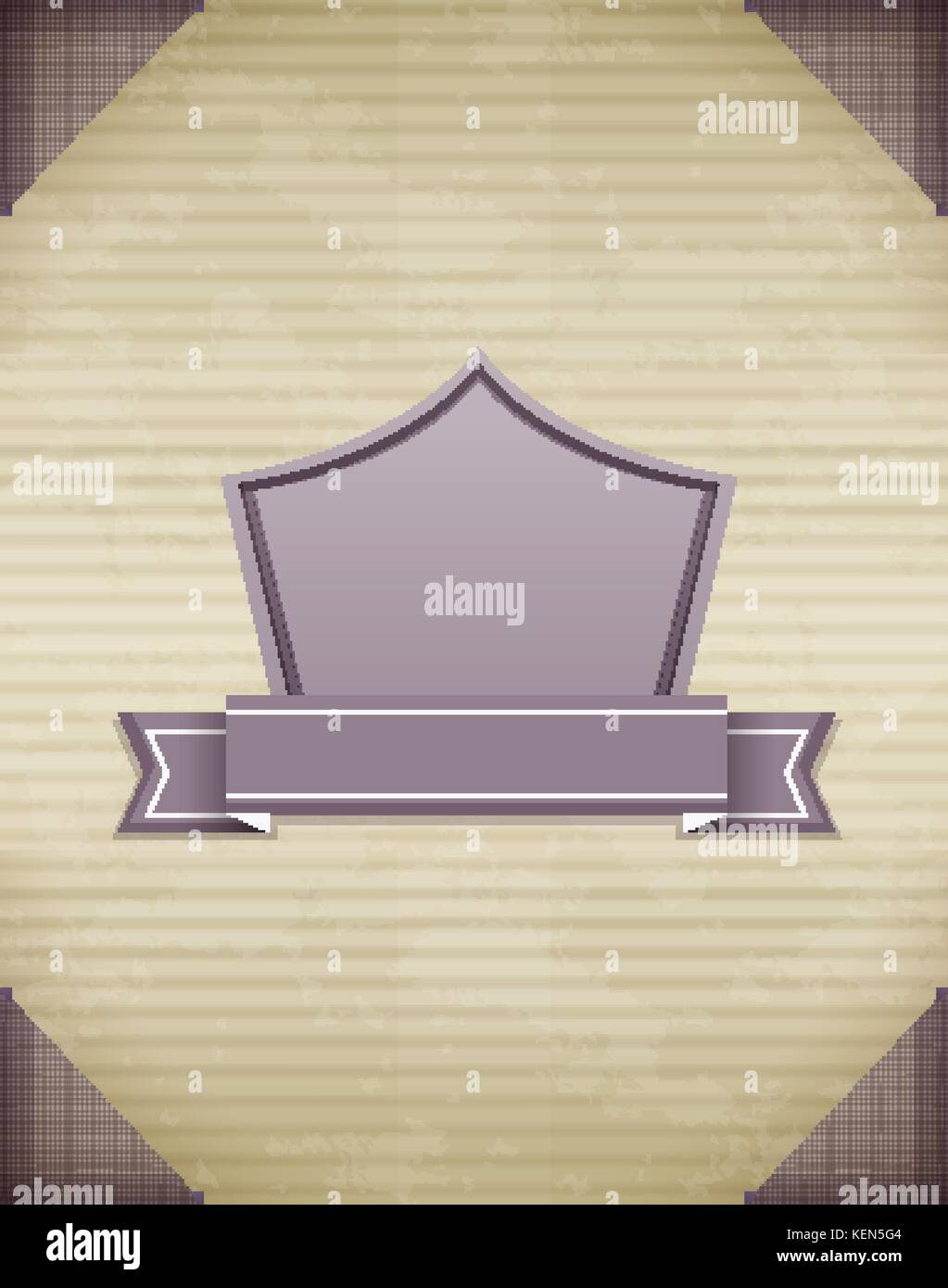 An empty gray template Stock Vector Image & Art - Alamy