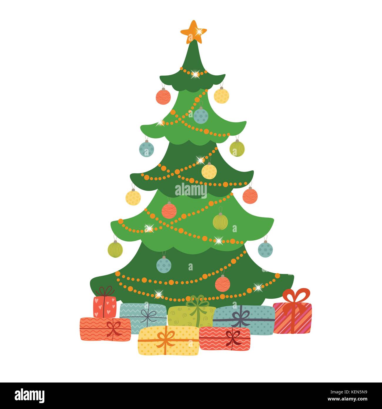 Christmas Tree Light Bulb Clipart