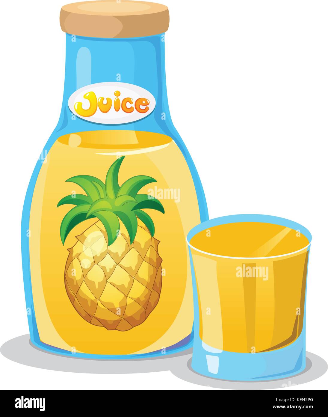 Pineapple Juice Bottle