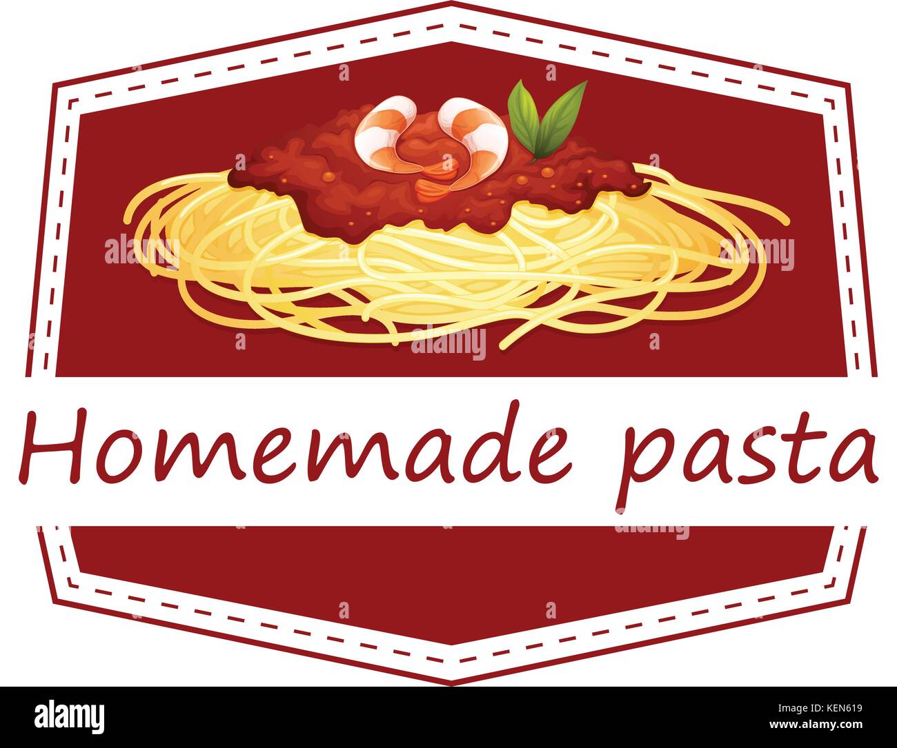 Homemade picture Stock Vector Images - Alamy