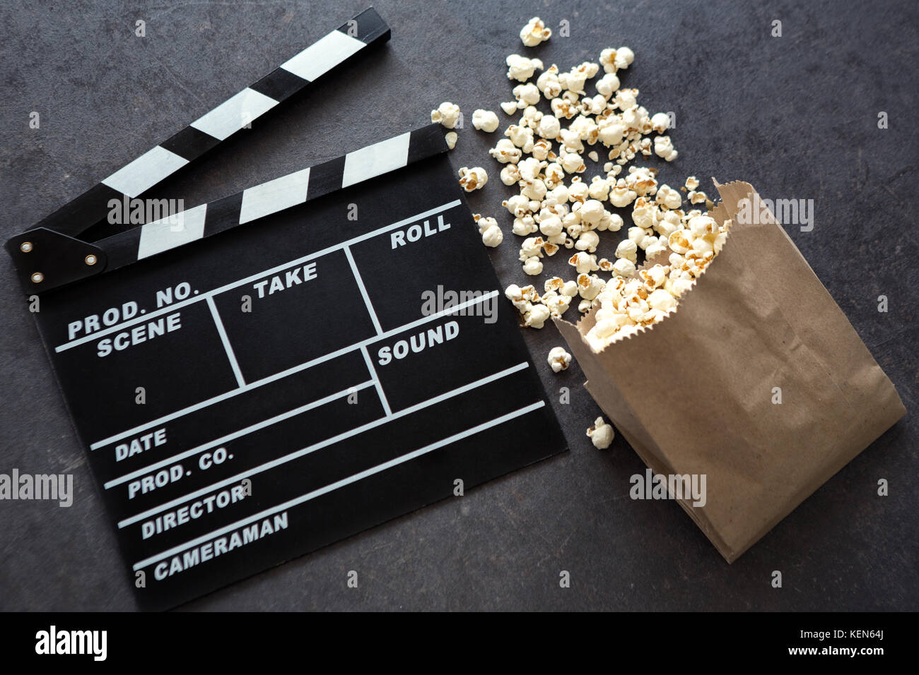 Open clapper hi-res stock photography and images - Alamy