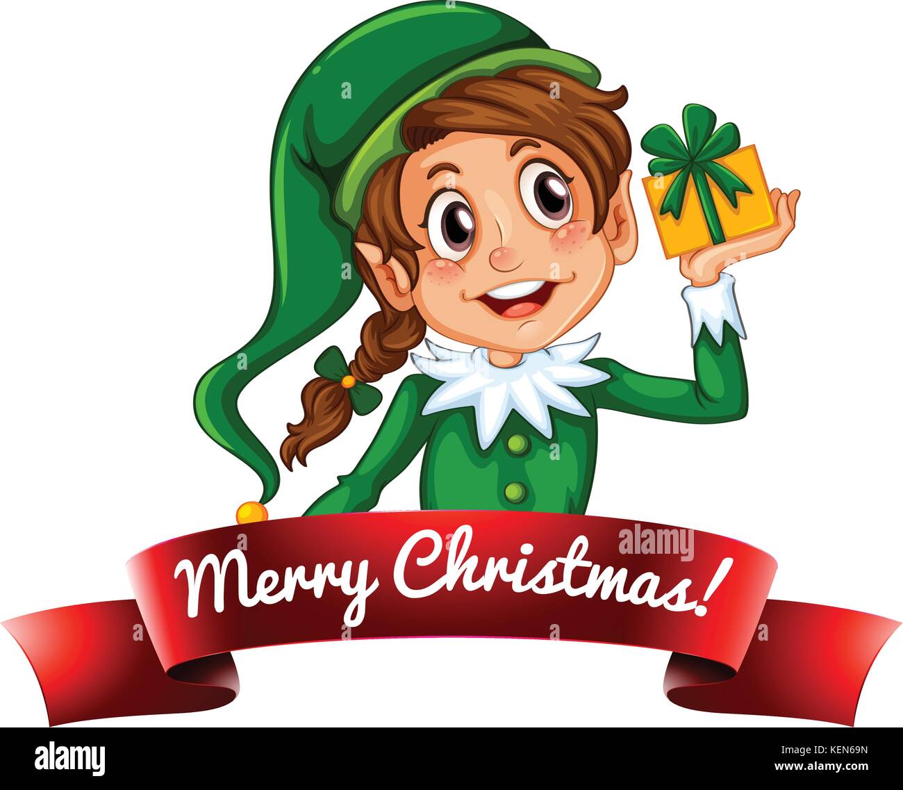 Female santa elves hi-res stock photography and images - Alamy