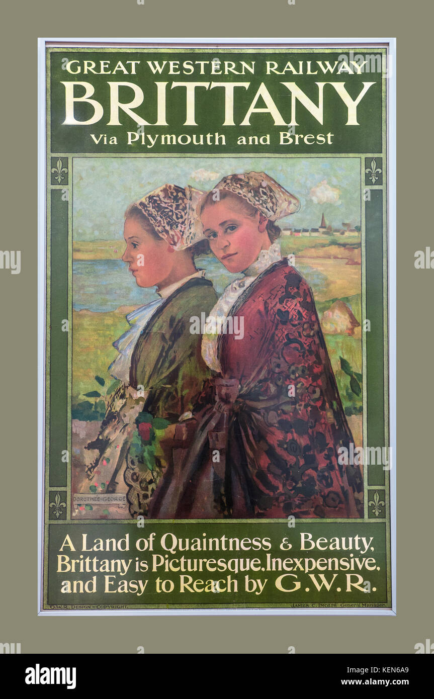 Gwr poster hi-res stock photography and images - Alamy