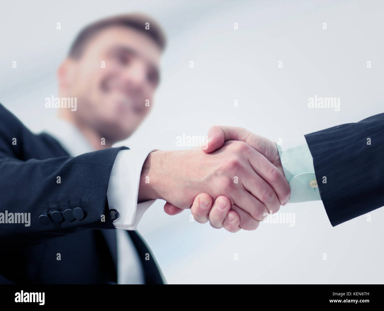 Success concept in business - handshake of partners Stock Photo - Alamy