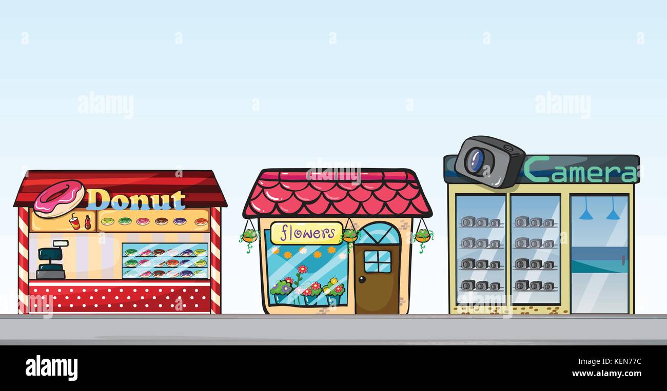 Different Shops High Resolution Stock Photography and Images - Alamy