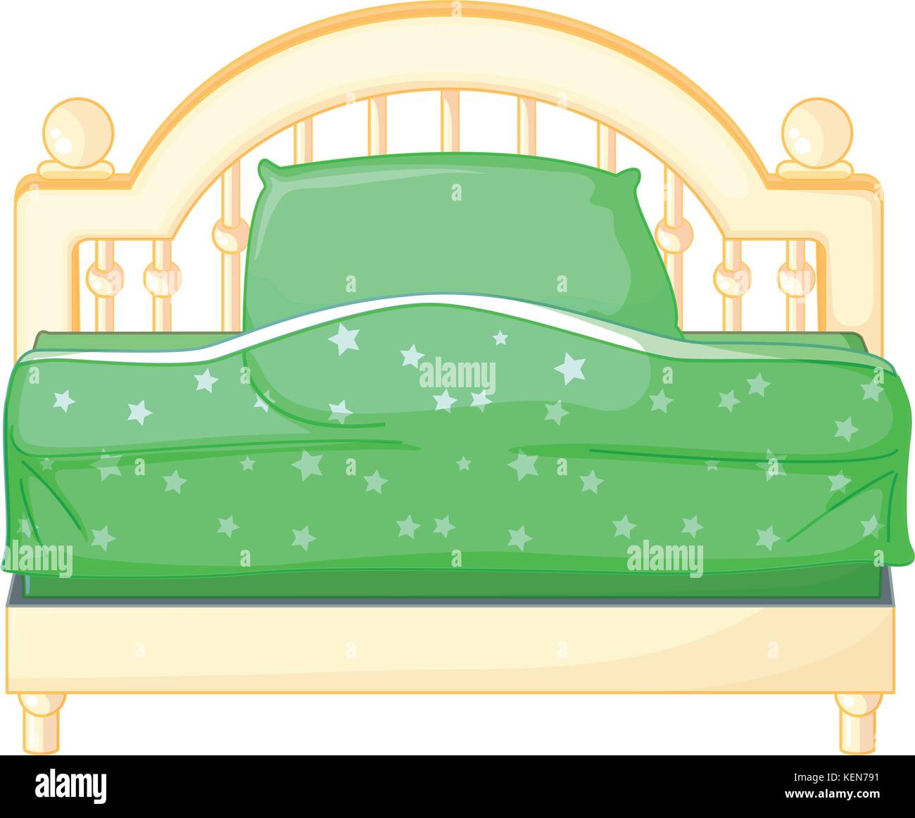 Bed sheets vector vectors hi-res stock photography and images - Alamy