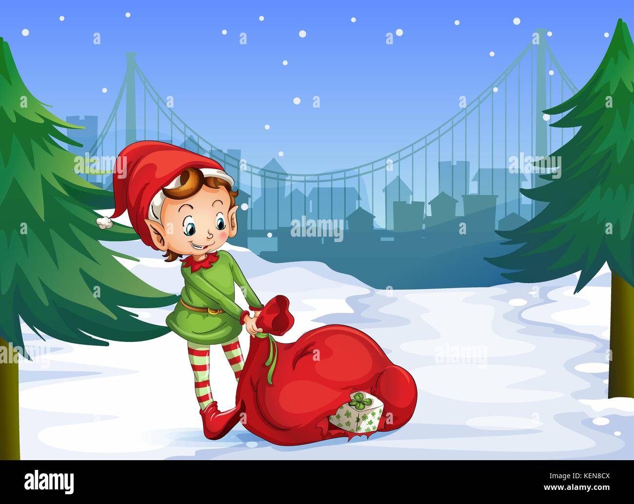 Red sack Stock Vector Images - Alamy