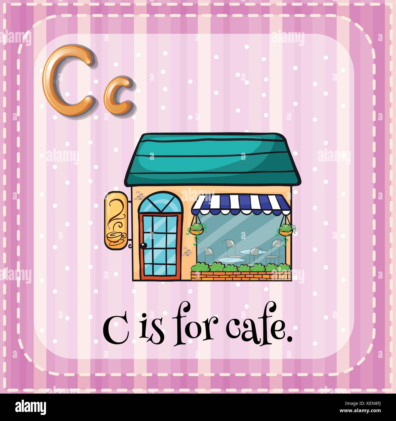 English cafe drinks Stock Vector Images - Alamy