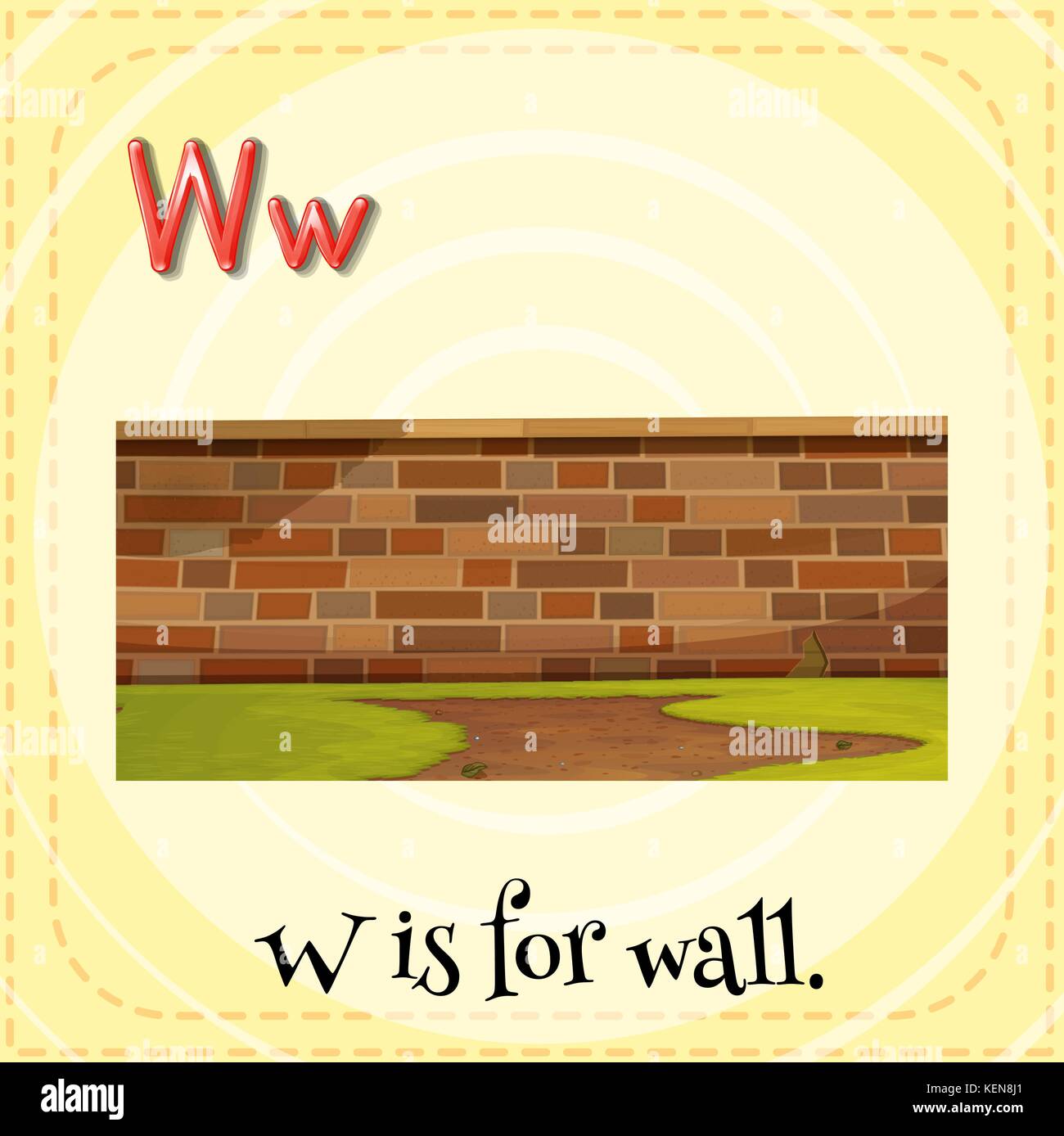 School artwork wall Stock Vector Images - Alamy