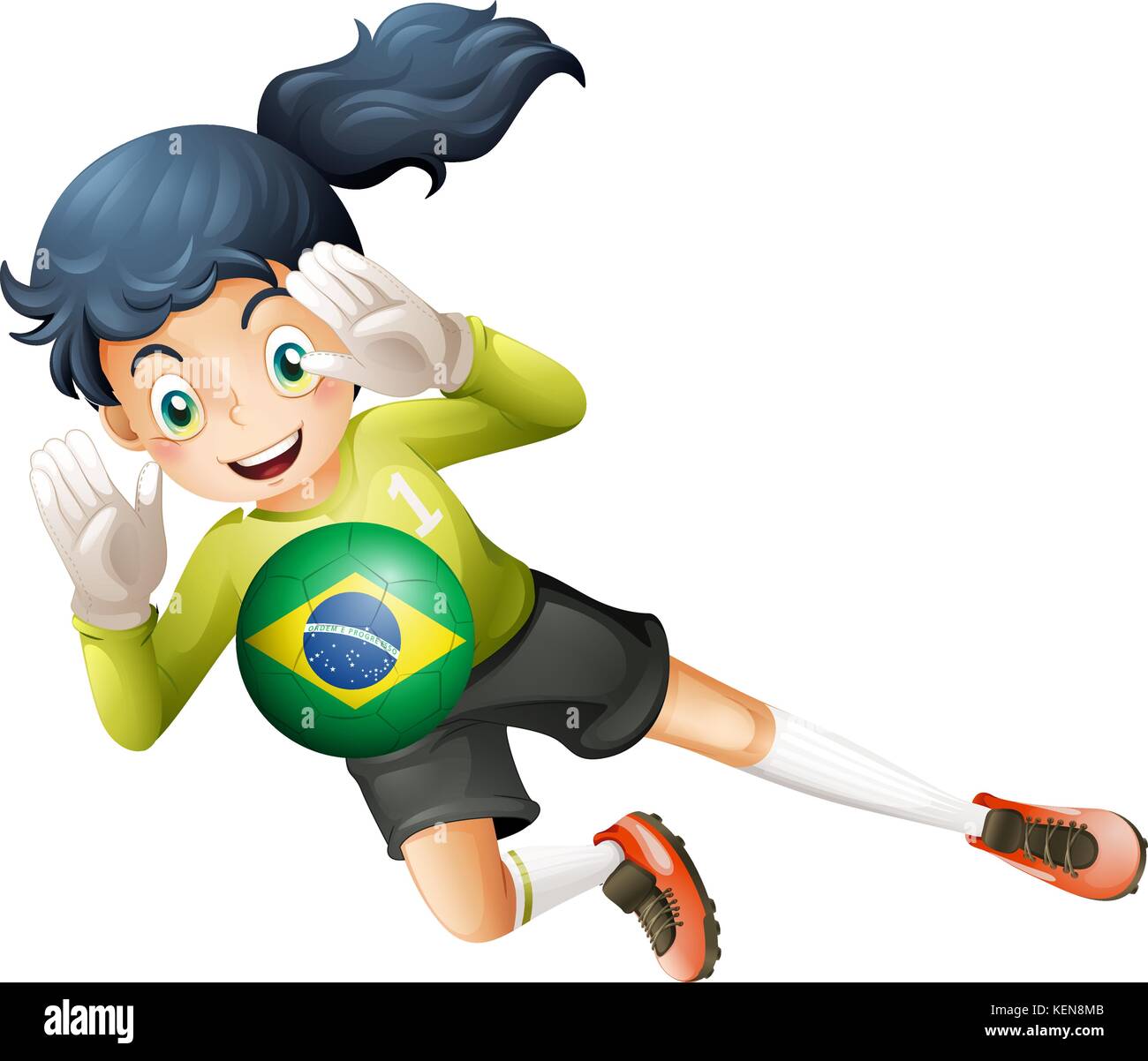 Brazil Soccer Animation