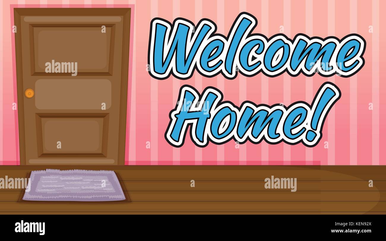 Wall art and living room and words Stock Vector Images - Alamy