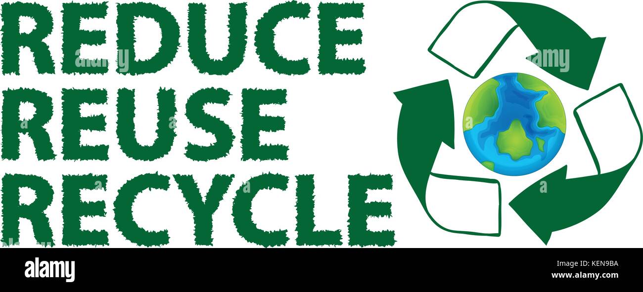 Recycling symbol green arrows on Stock Vector Images - Alamy