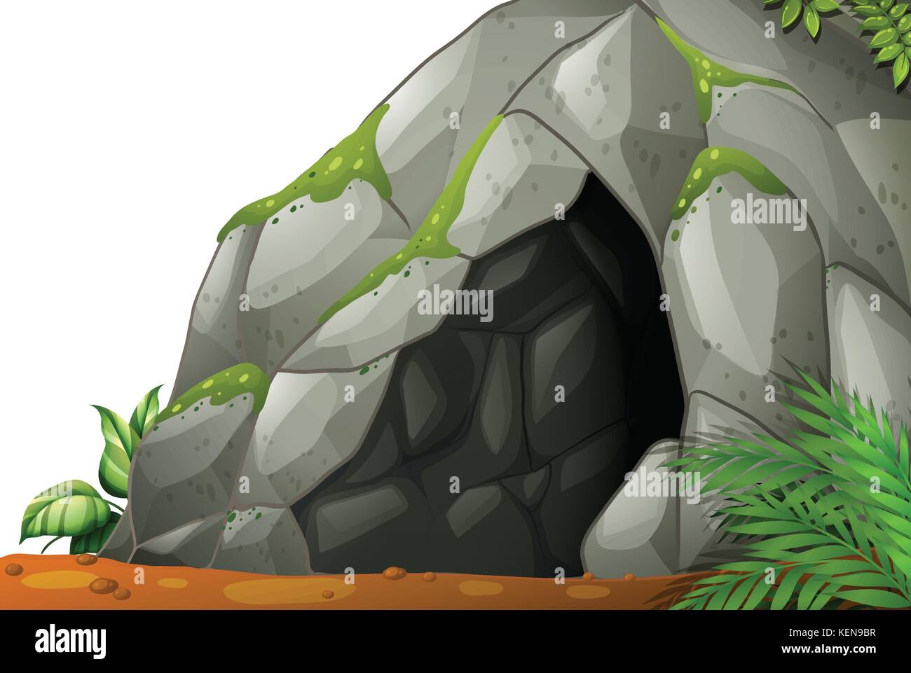 A cave Stock Vector Images - Alamy