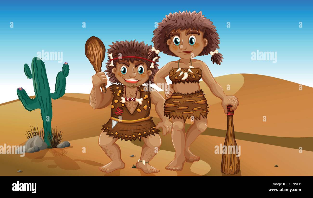 The stone age Stock Vector Images - Alamy