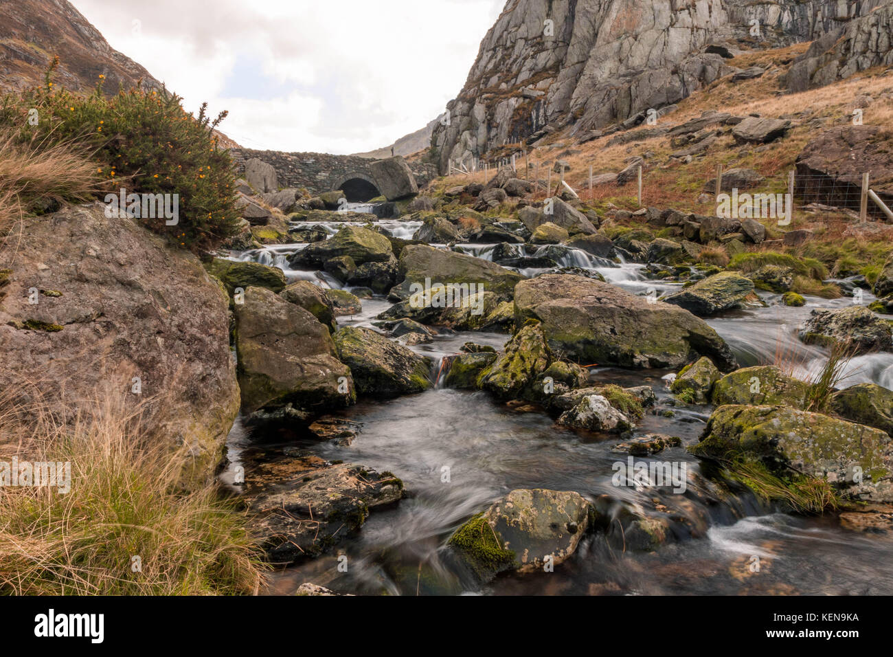 The Streams of Nant Peris, Snowdonia, Wales Stock Photo - Alamy
