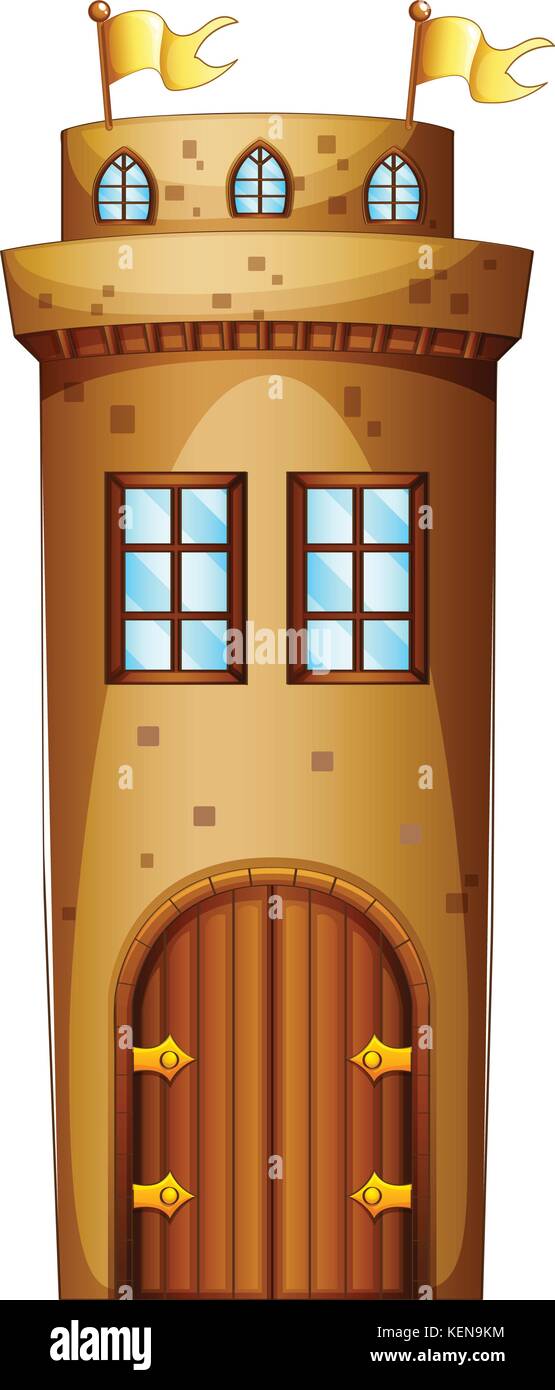 Ruin castle ruin Stock Vector Images - Alamy