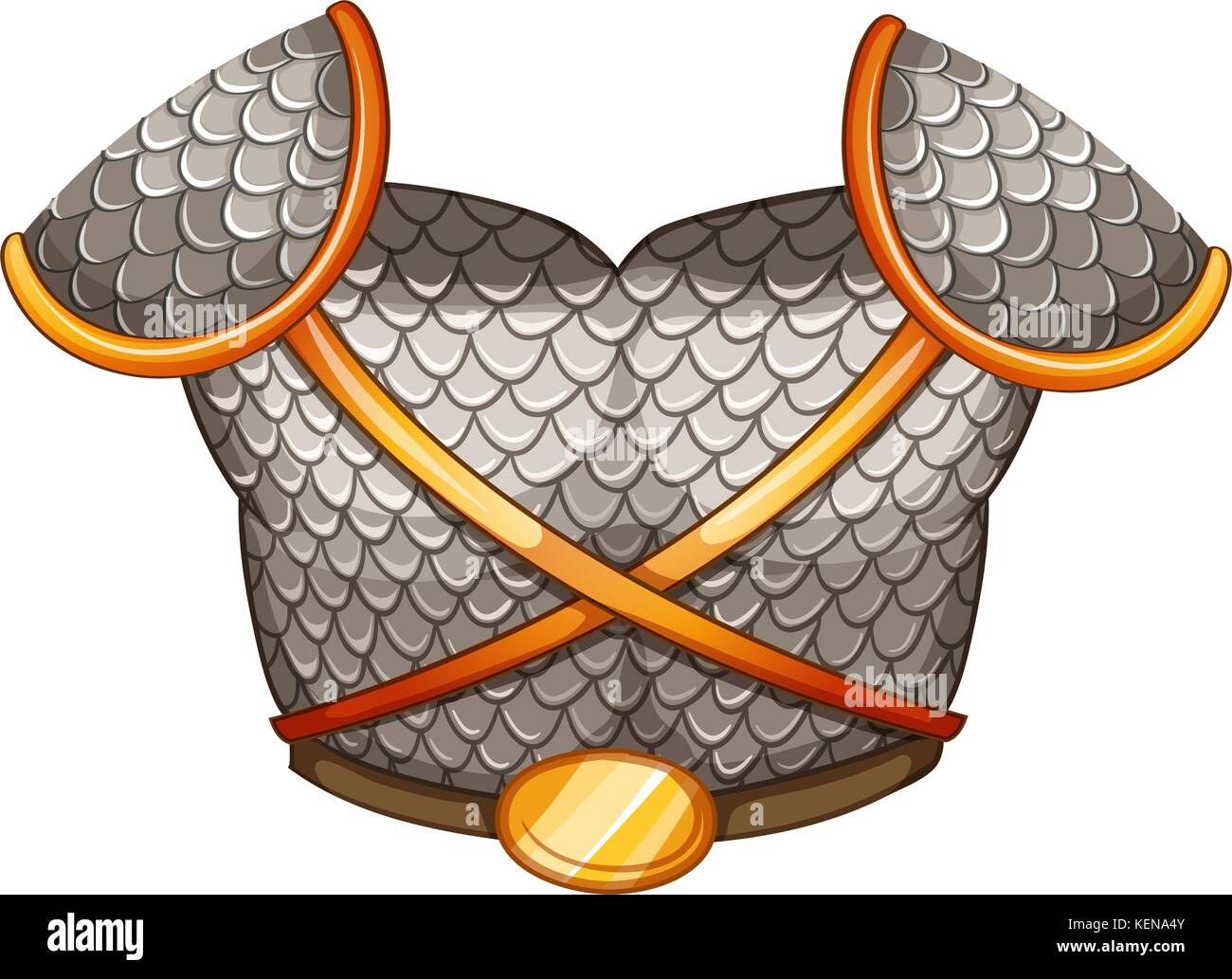 A viking's body shield on a white background Stock Vector Image & Art ...