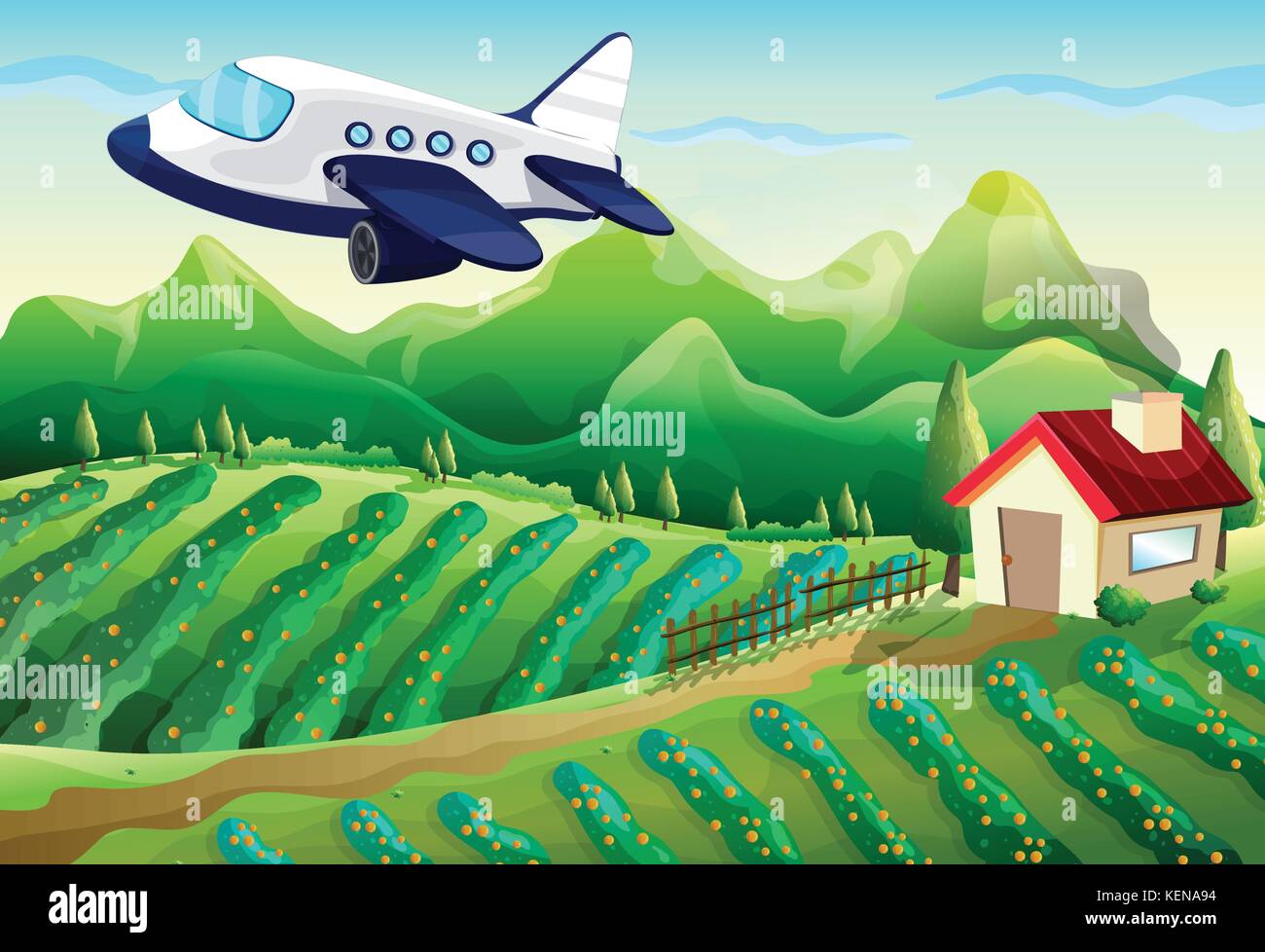 Above soil Stock Vector Images - Alamy