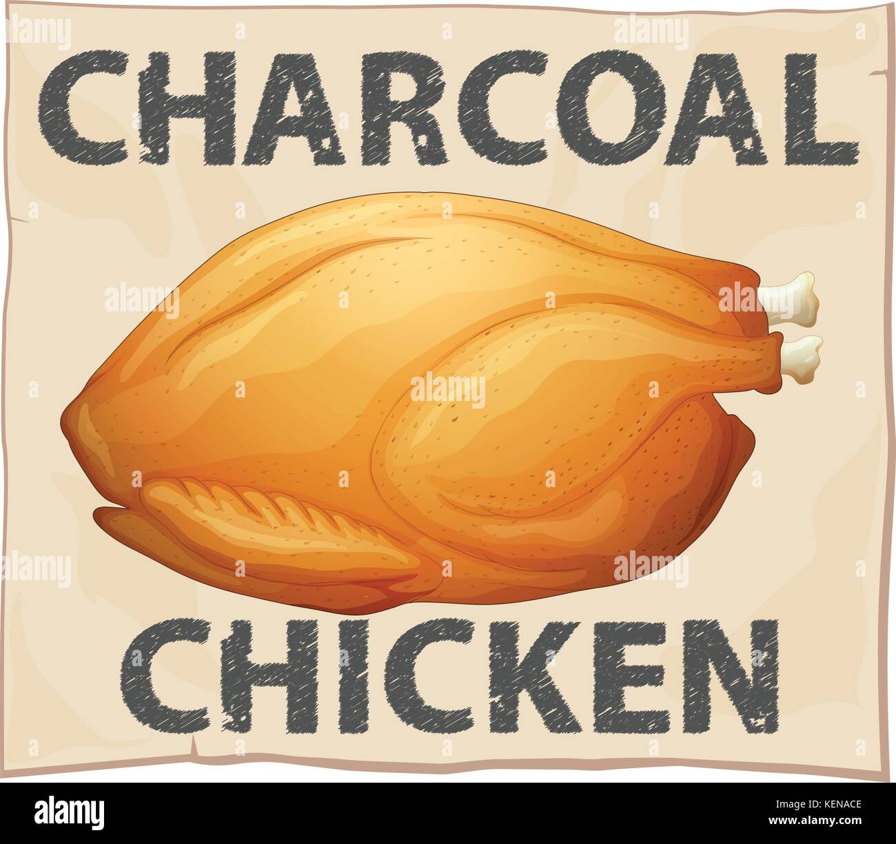 Charcoal text Stock Vector Images - Alamy