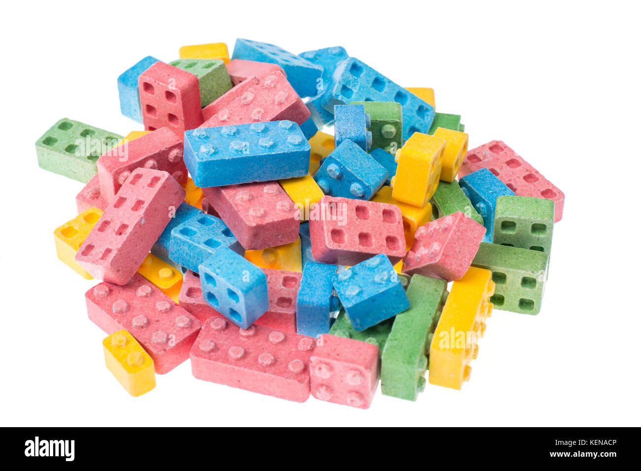 Sweet chewing colored baby sweets. Studio Photo Stock Photo - Alamy