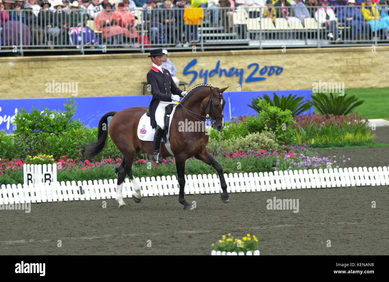 Olympic Games, Sydney 2000, Carl Hester (GBR) riding Argentile Gullit ...
