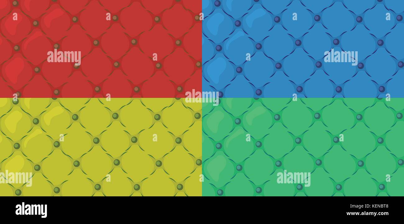 Illustration of the four patterns Stock Vector Image & Art - Alamy