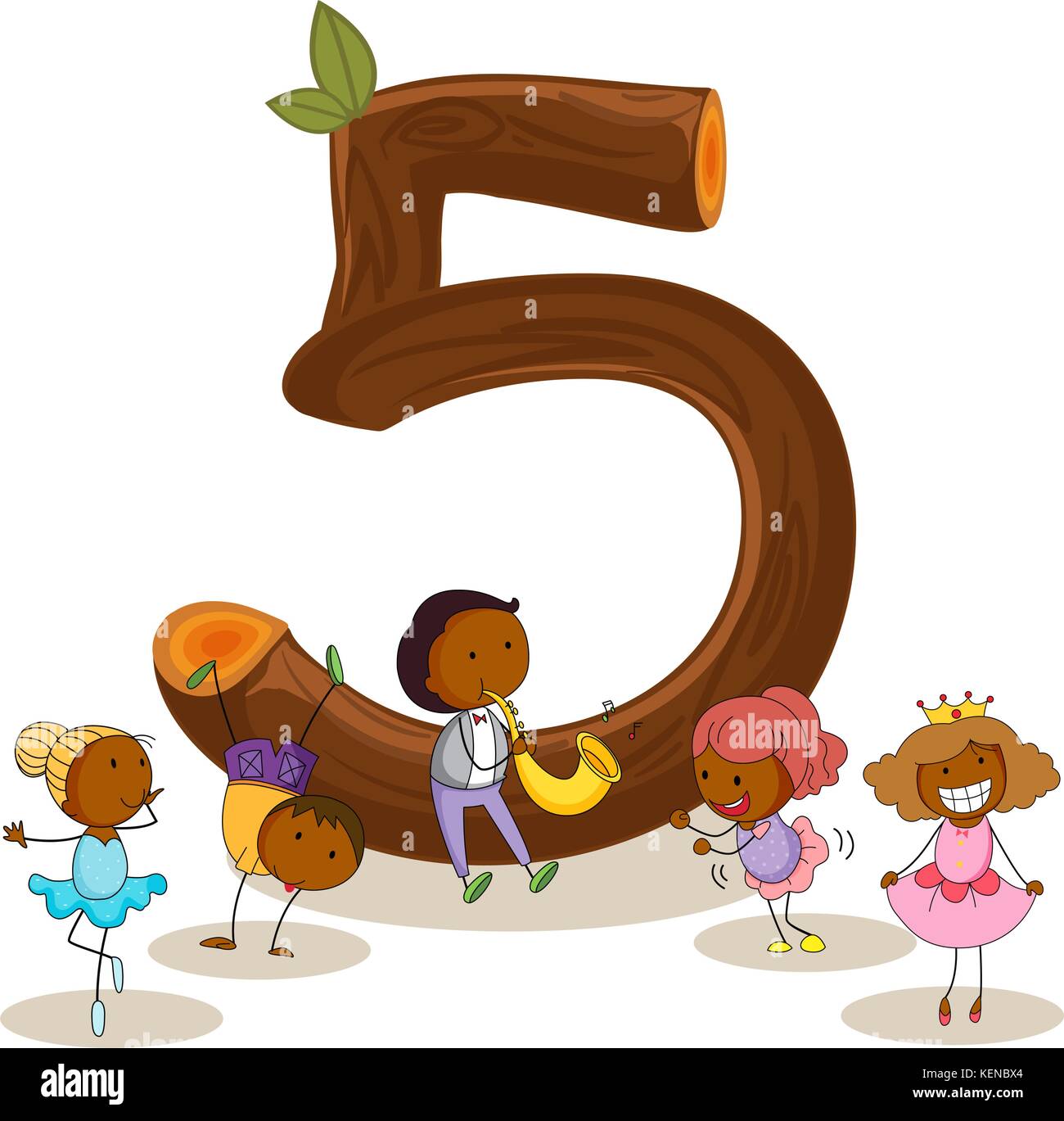 Number 5 Clipart