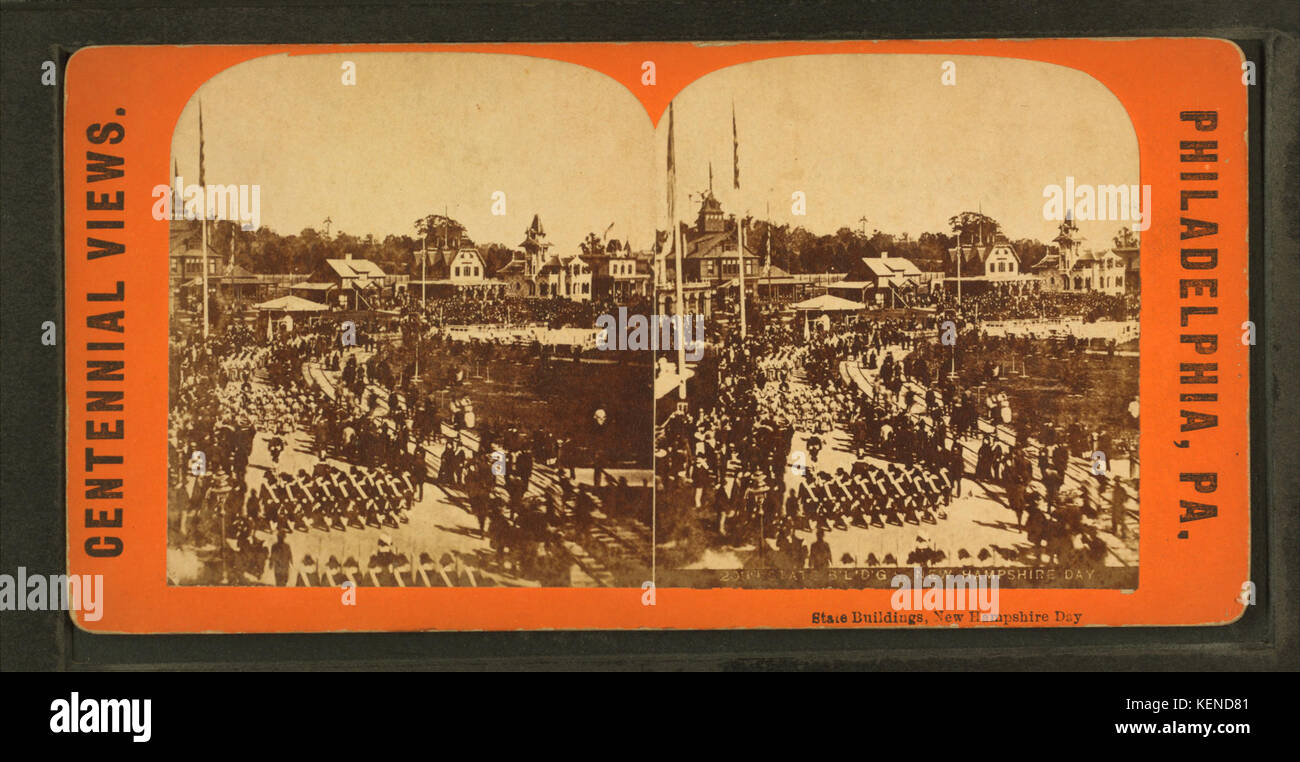 State buildings, New Hampshire Day, from Robert N. Dennis collection of ...