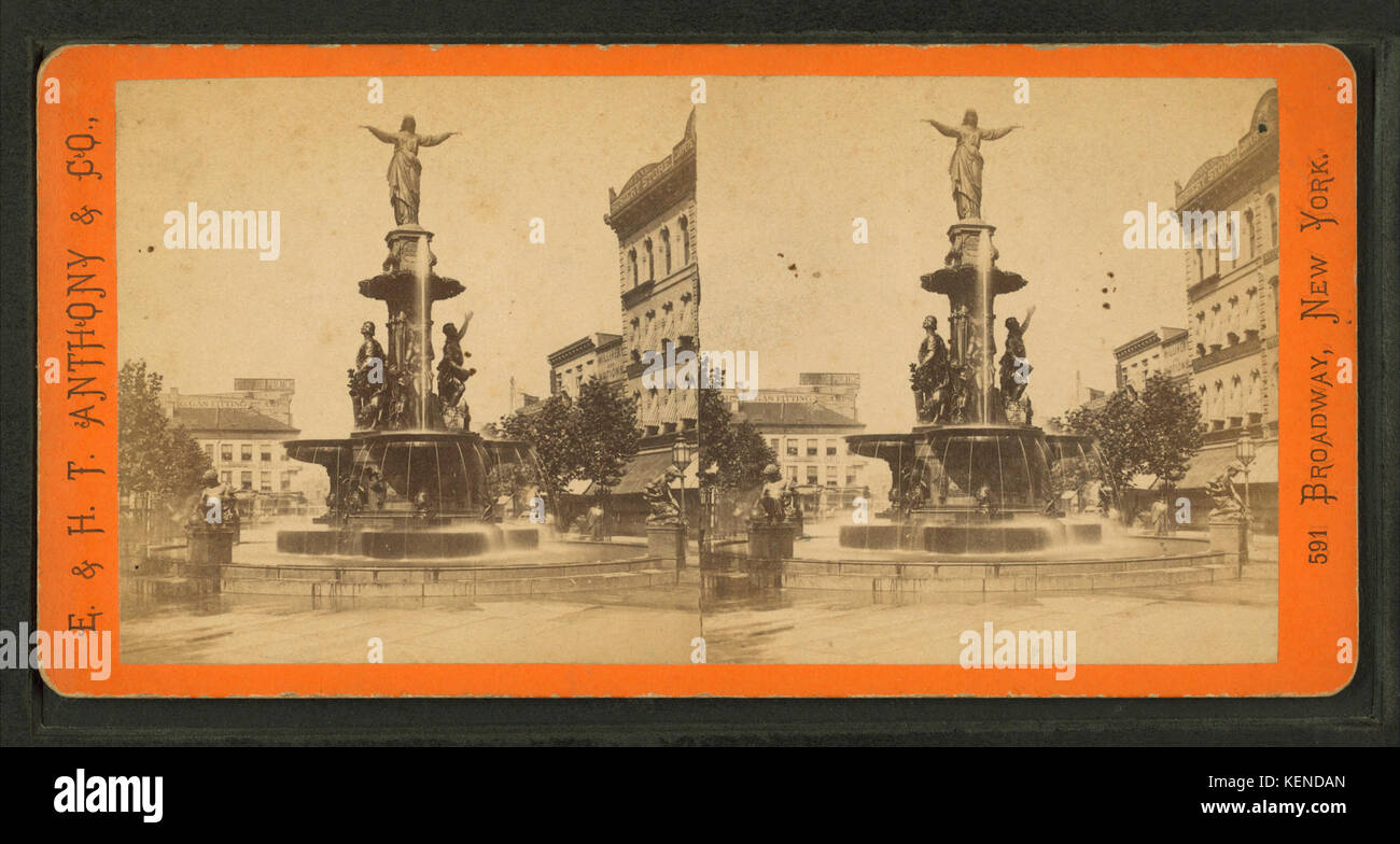 The Tyler Davidson fountain (general view, front), by E. & H.T. Anthony ...