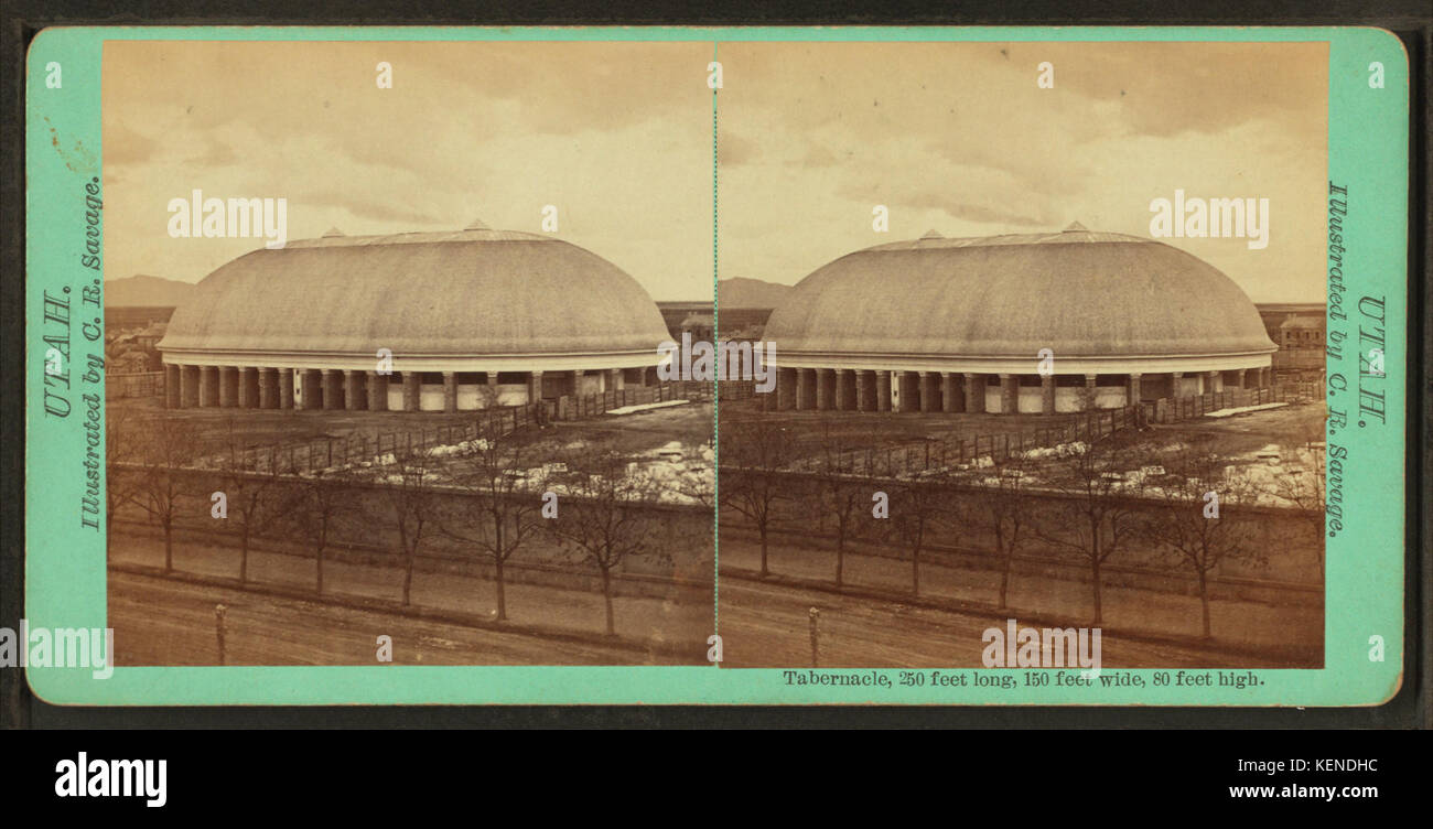 Tabernacle, 250 feet long, 150 feet wide, 80 feet high, by Savage, C. R ...