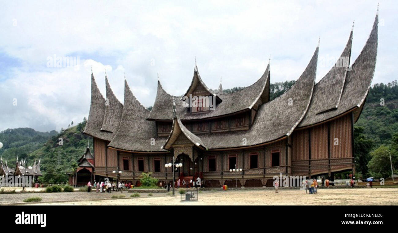 Pagaruyung istana hi-res stock photography and images - Alamy