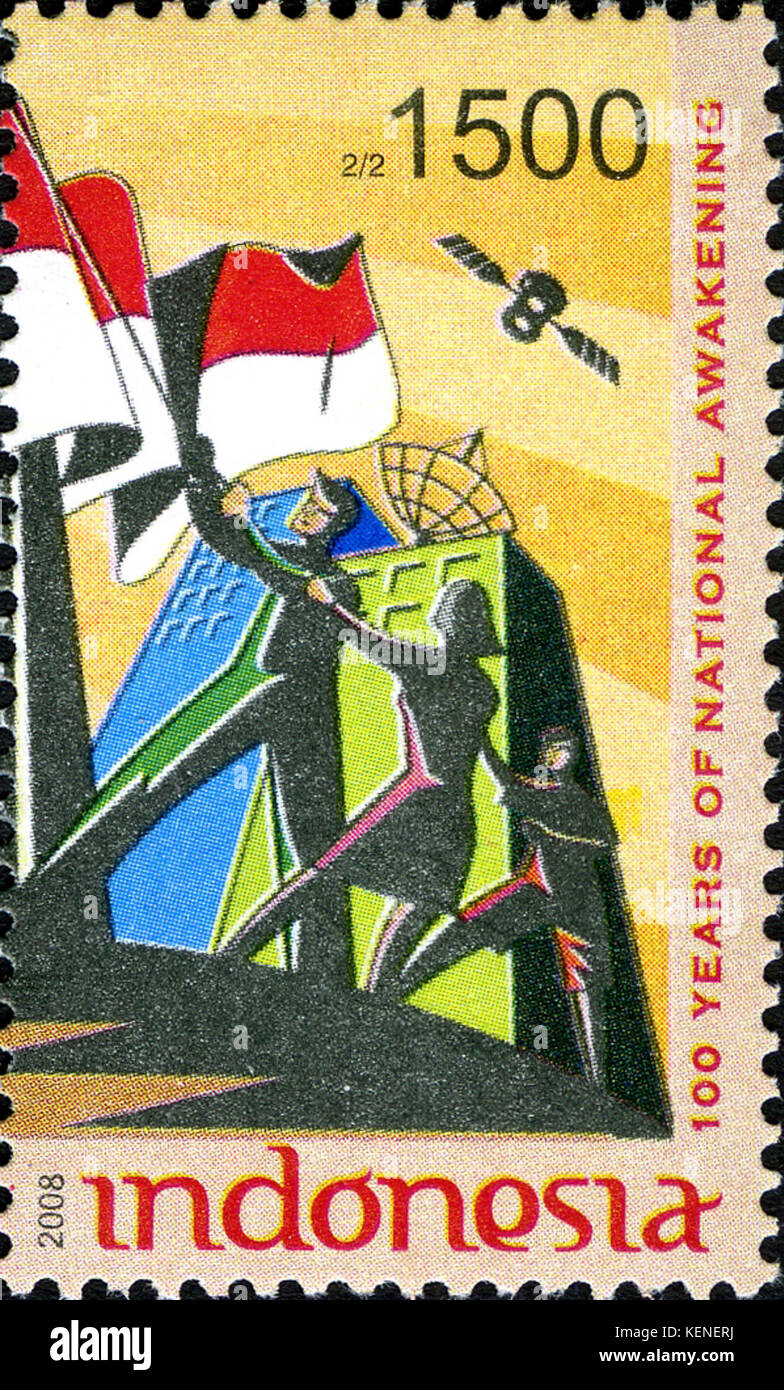 Stamps of Indonesia, 039 08 Stock Photo - Alamy
