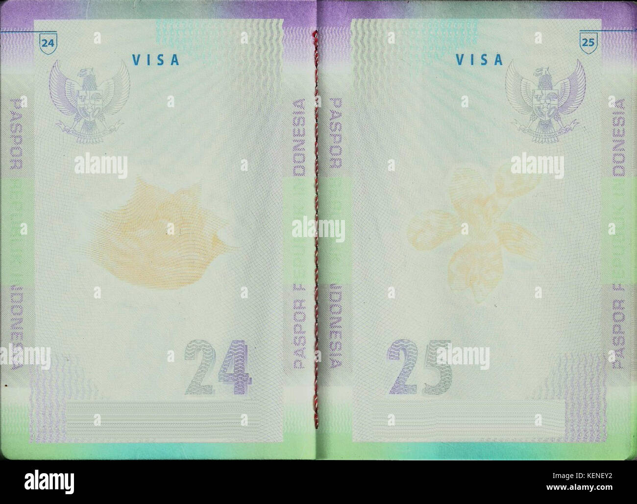 Indonesian passport hi-res stock photography and images - Alamy
