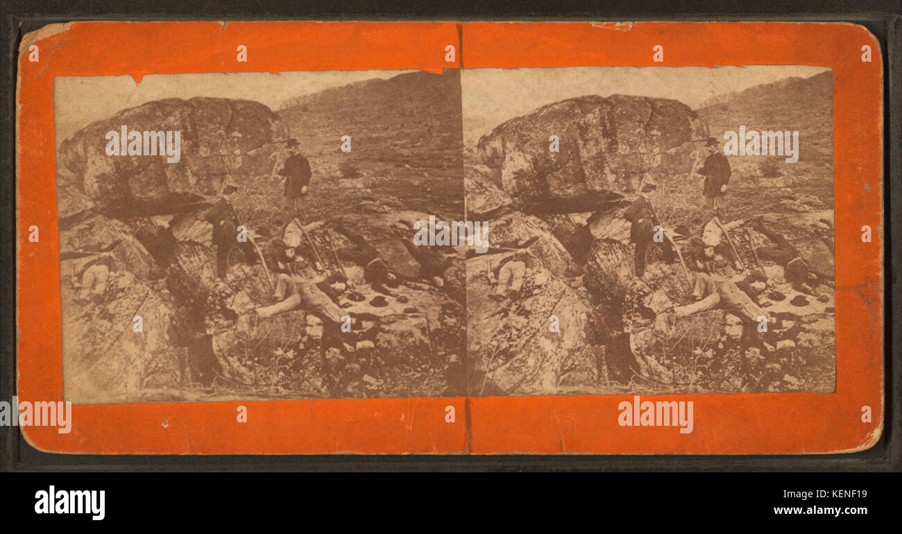 View of dead at Devil's Den, from Robert N. Dennis collection of ...