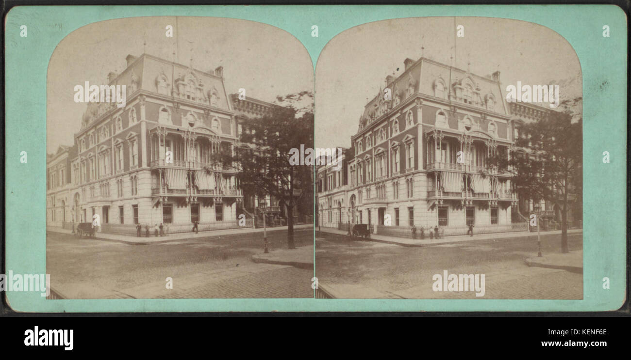 This stereoscopic view of the Union League Club Building, from the ...