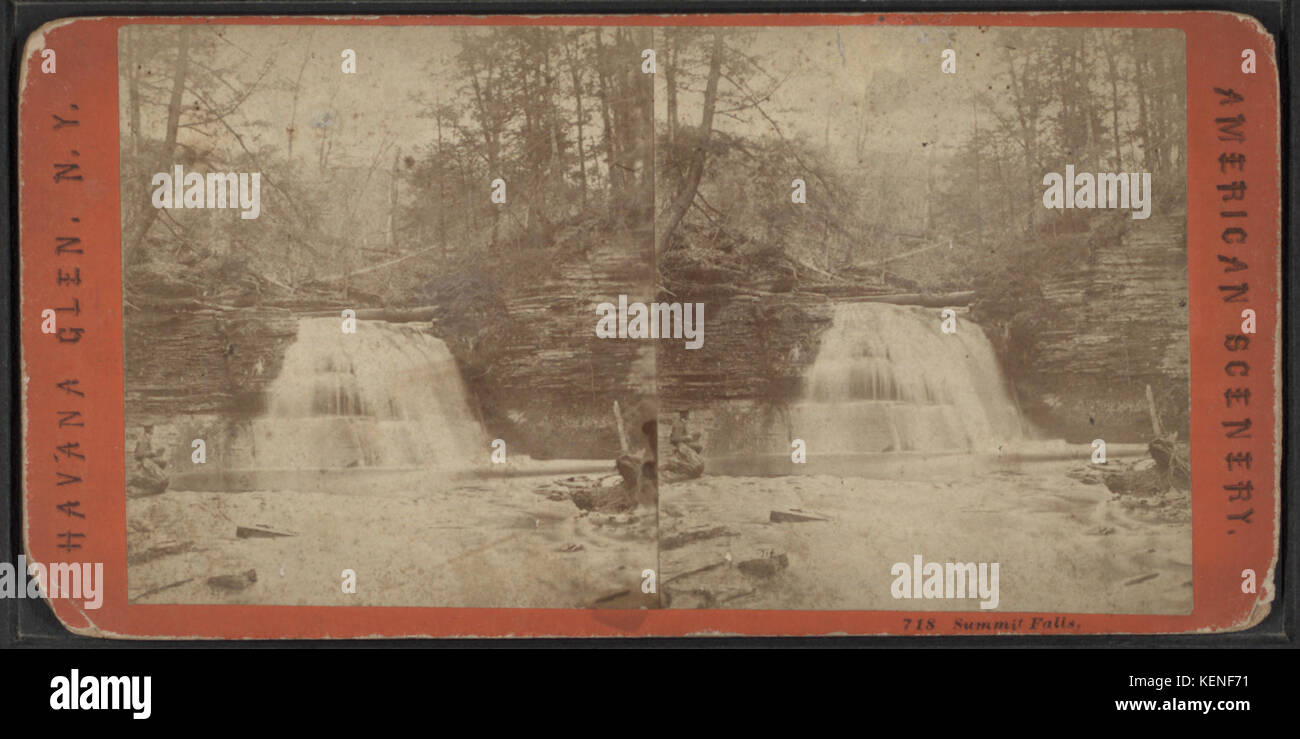 Summit Falls, from Robert N. Dennis collection of stereoscopic views ...