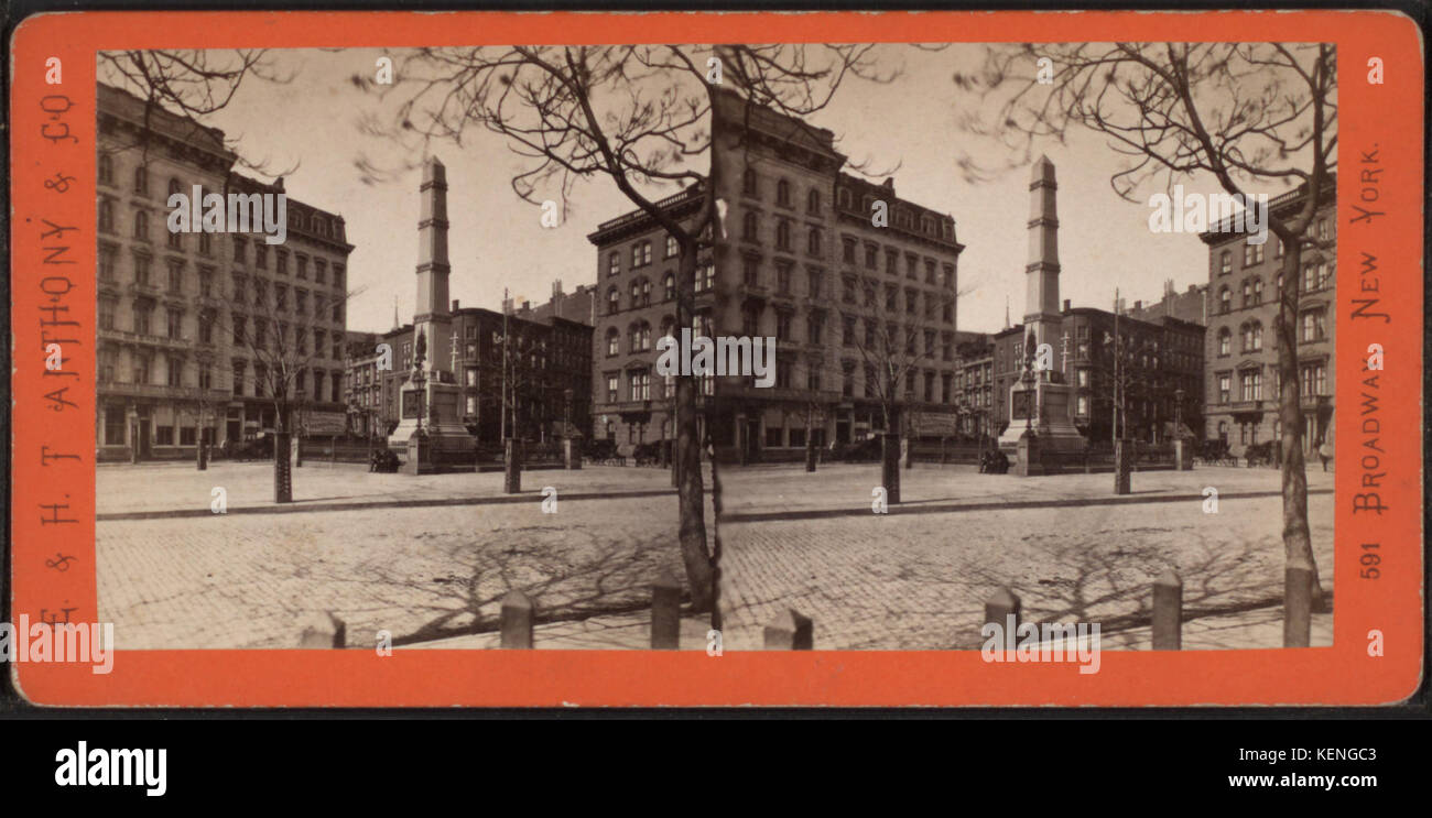 William Jenkins Worth monument 5, from Robert N. Dennis collection of ...