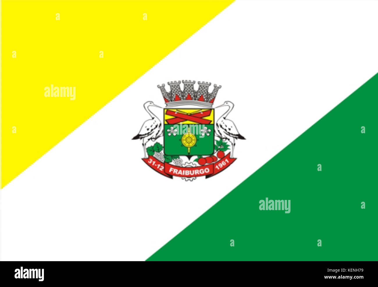 Bandeira de Fraiburgo Stock Photo - Alamy