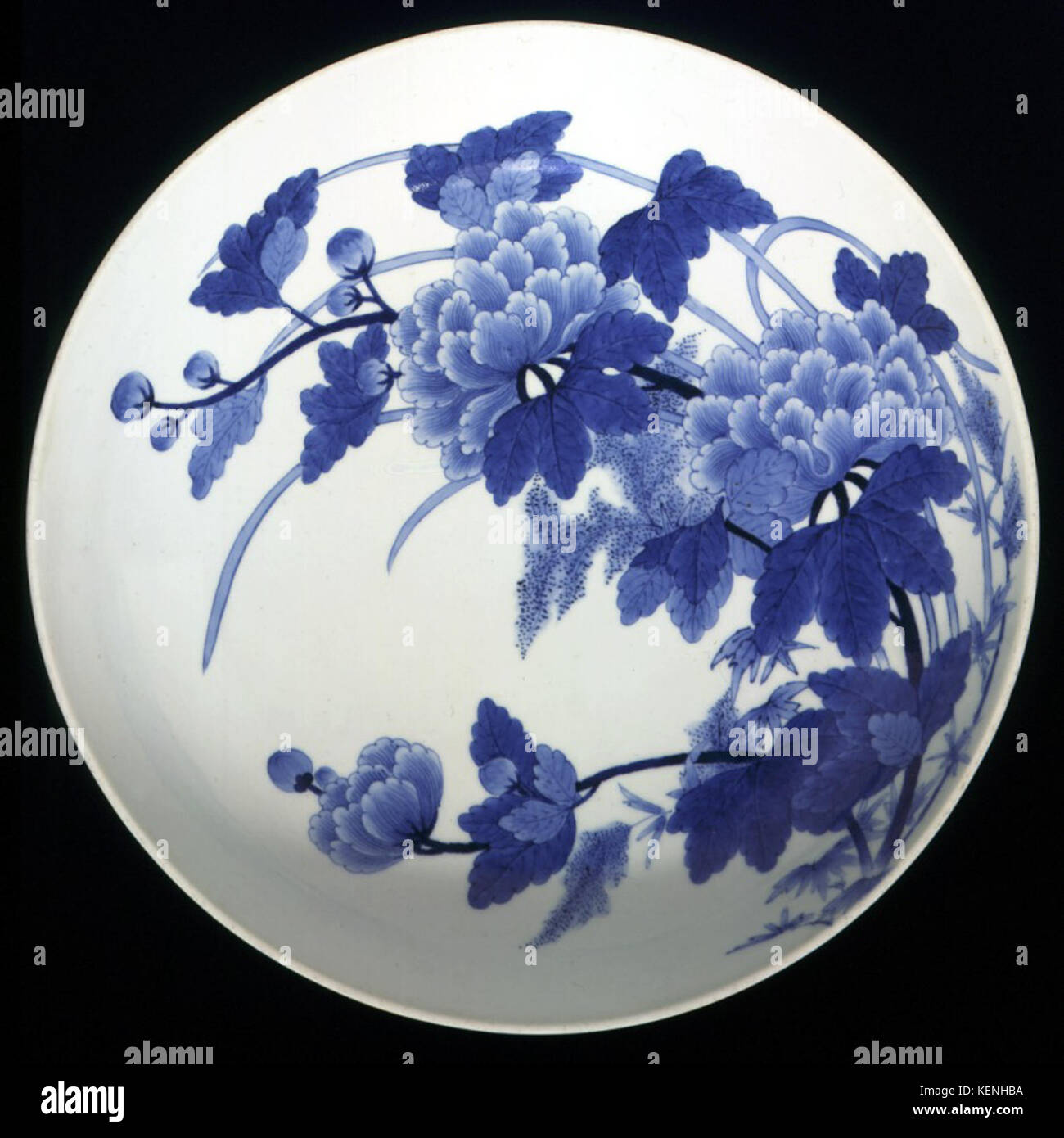 This porcelain bowl, held in the LACMA collection, features intricate ...