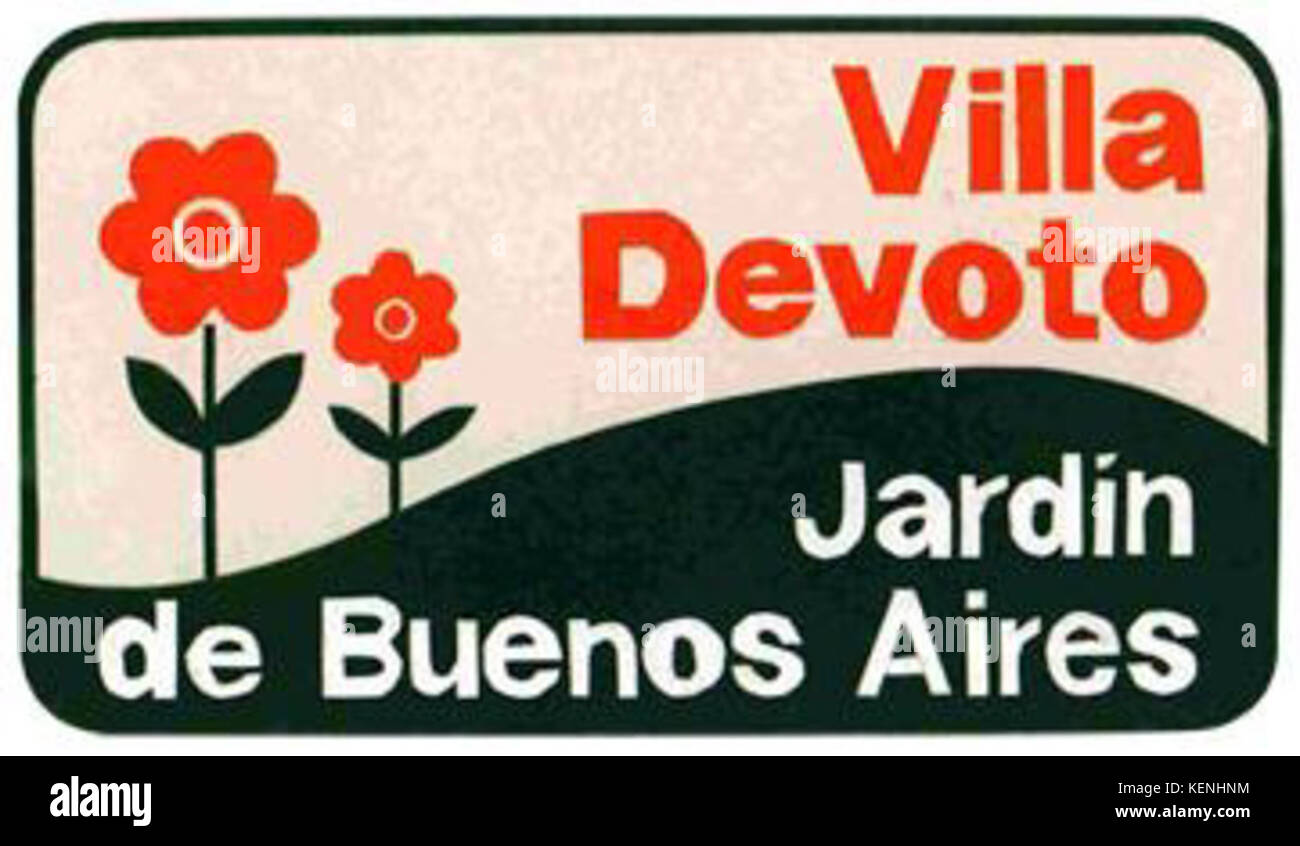 Emblema Villa Devoto Stock Photo - Alamy