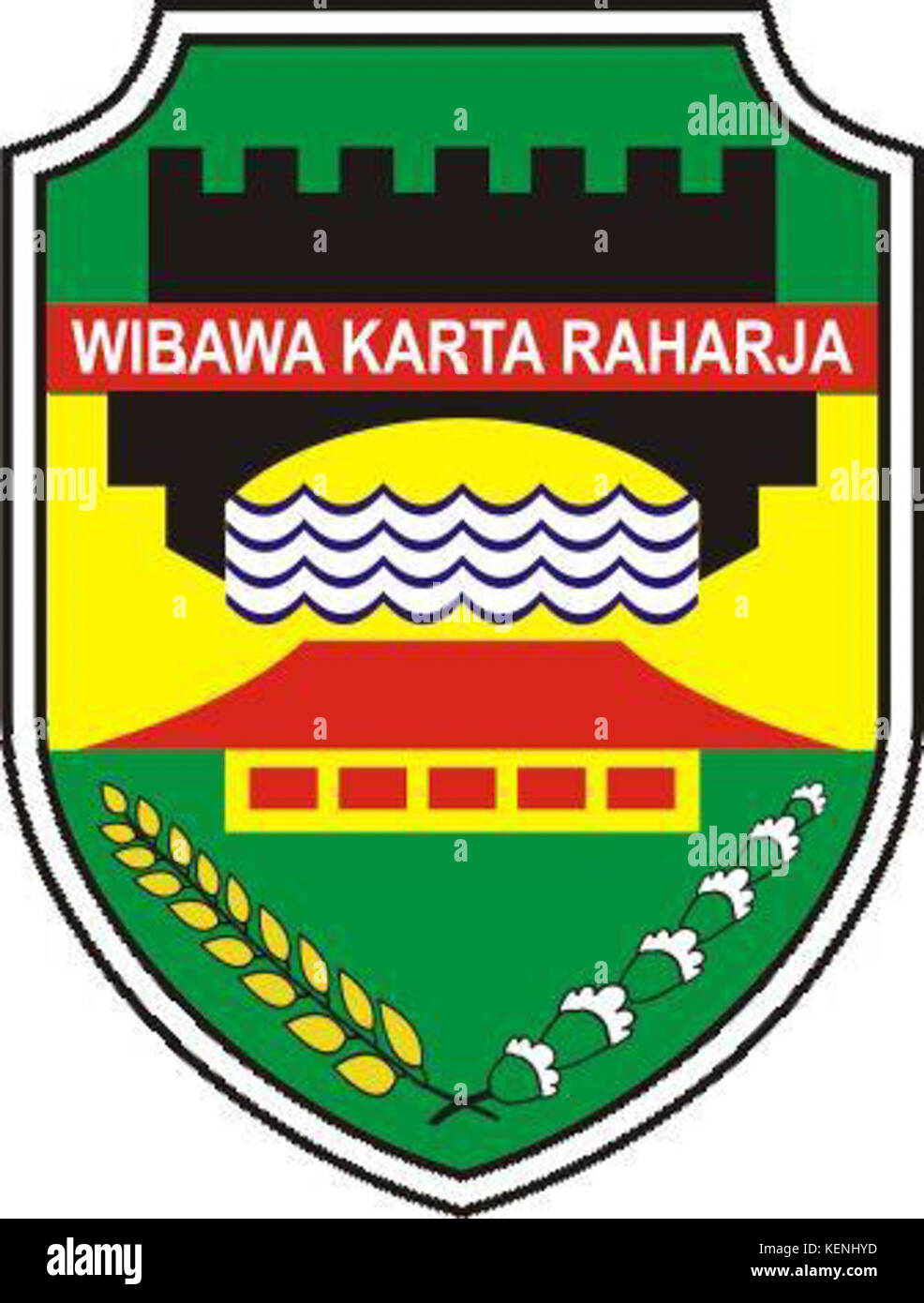 The Lambang Kabupaten Purwakarta is the emblem of Purwakarta Regency in ...