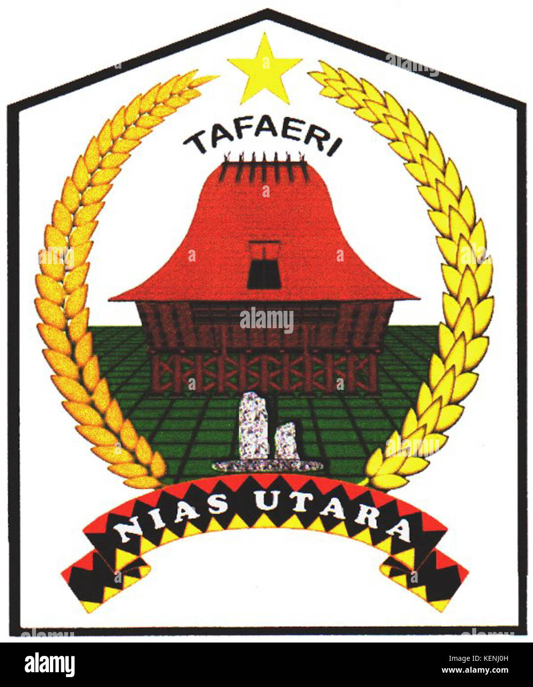 Utara Logo Round Flag Of North Korea Also Known As The Democratic