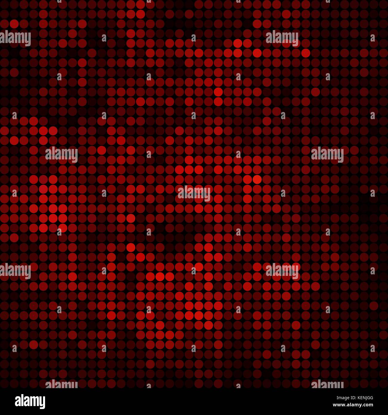 abstract vector colored round dots background - red Stock Vector Image ...