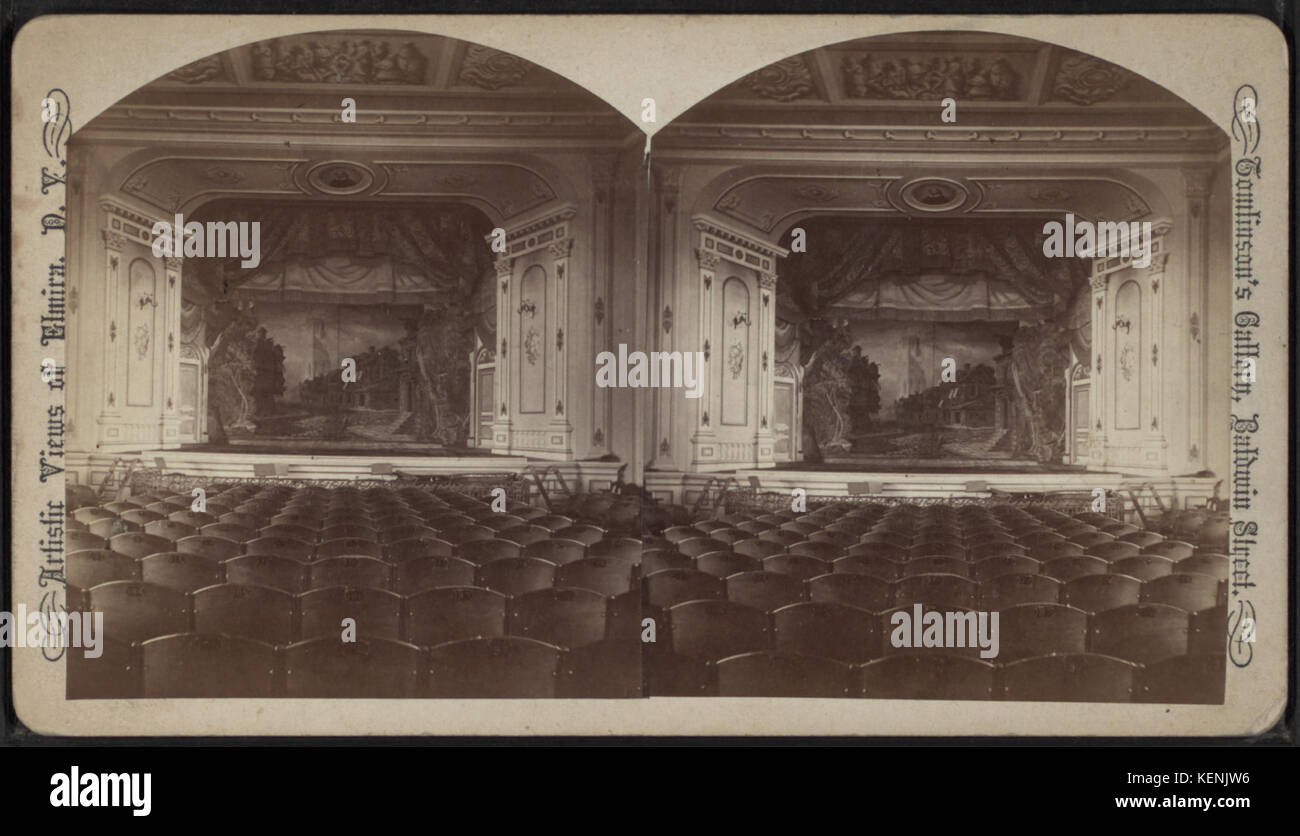 Opera House (interior), by Tomlinson, C., fl. 1874 1890 Stock Photo - Alamy