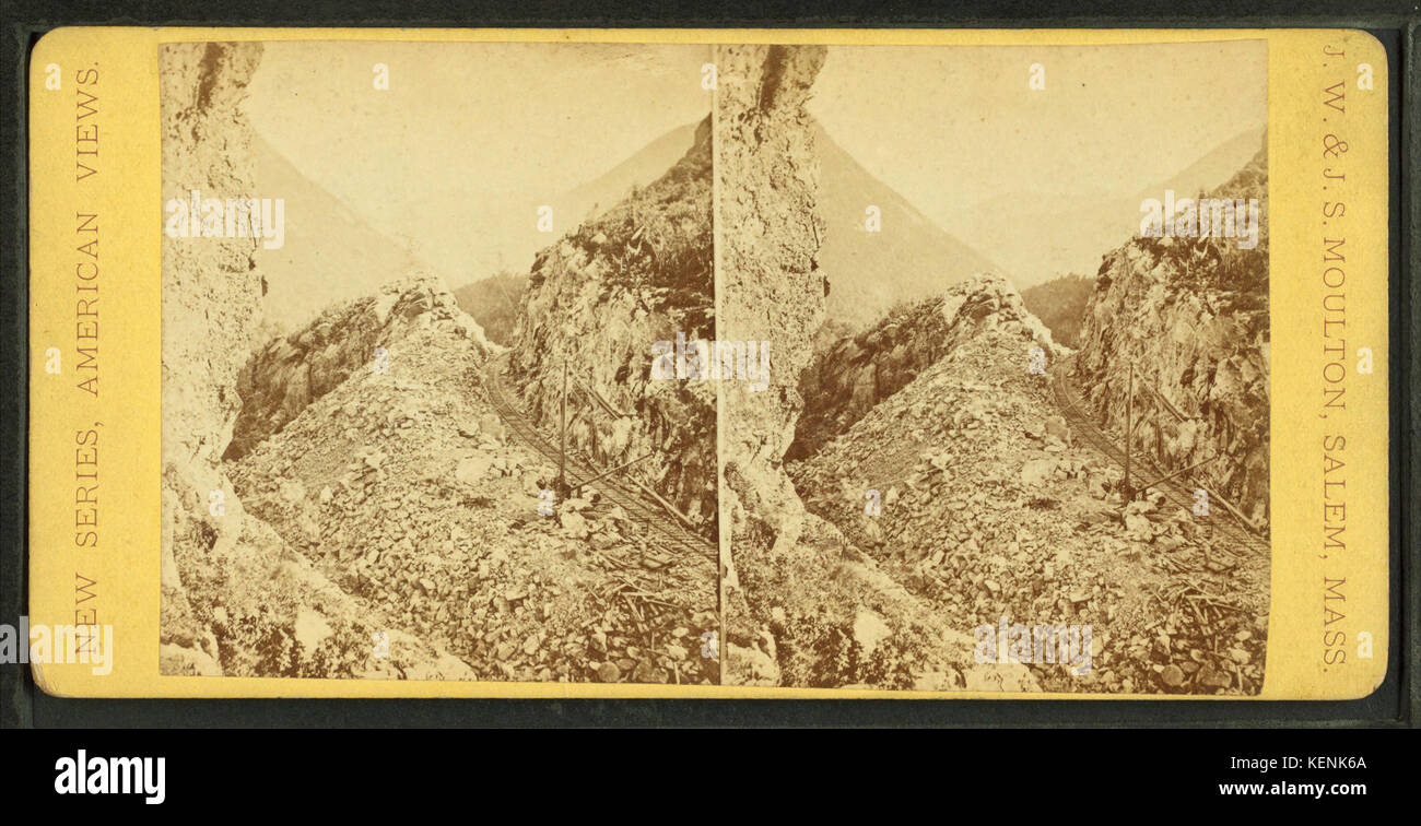P. & O.R.R. View near Dismal Pool, by J.W. & J.S. Moulton Stock Photo ...