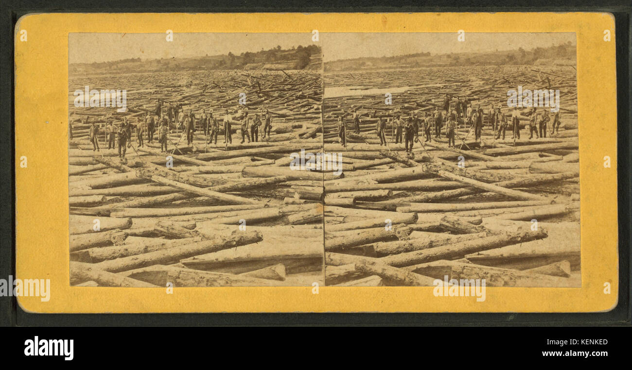 Pishon's Ferry, Maine, from Robert N. Dennis collection of stereoscopic ...