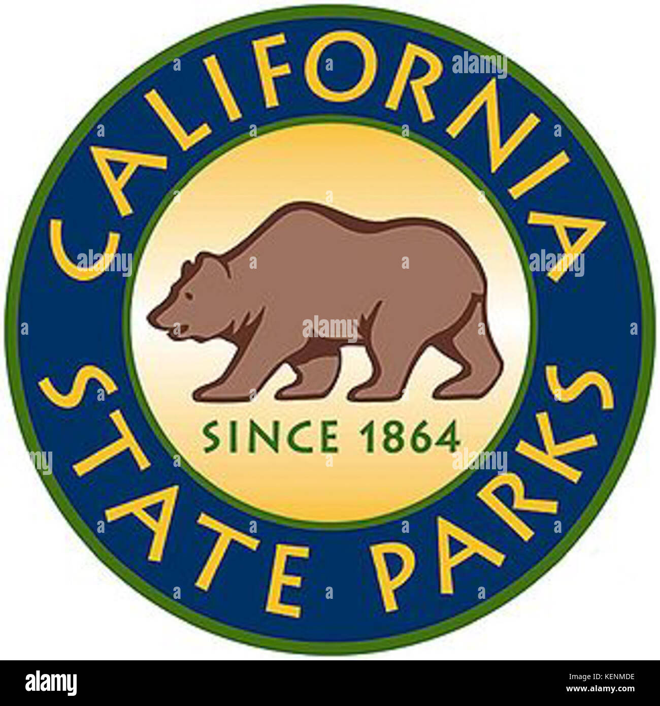Seal of the California Department of Parks and Recreation Stock Photo ...