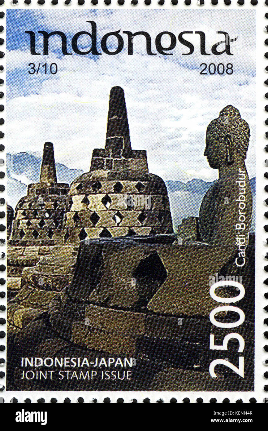 Stamps of Indonesia, 027 08 Stock Photo - Alamy