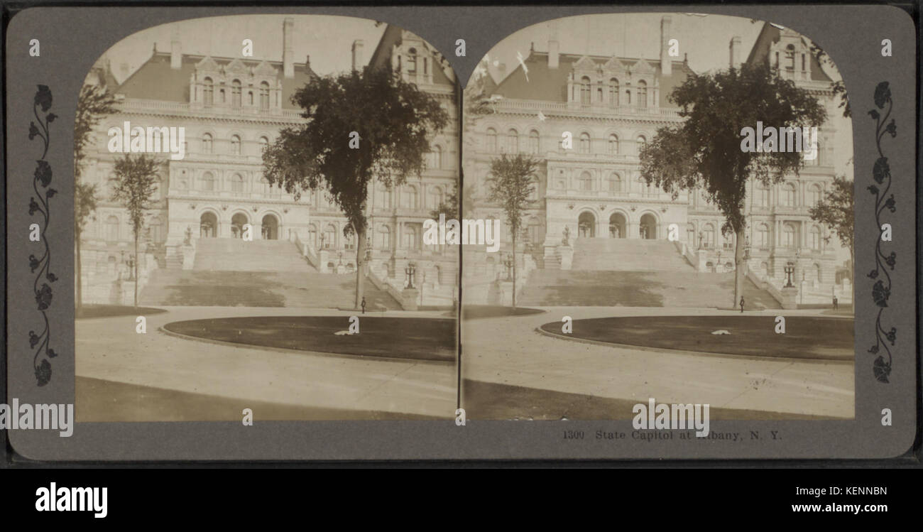 State Capitol at Albany, N.Y, from Robert N. Dennis collection of ...