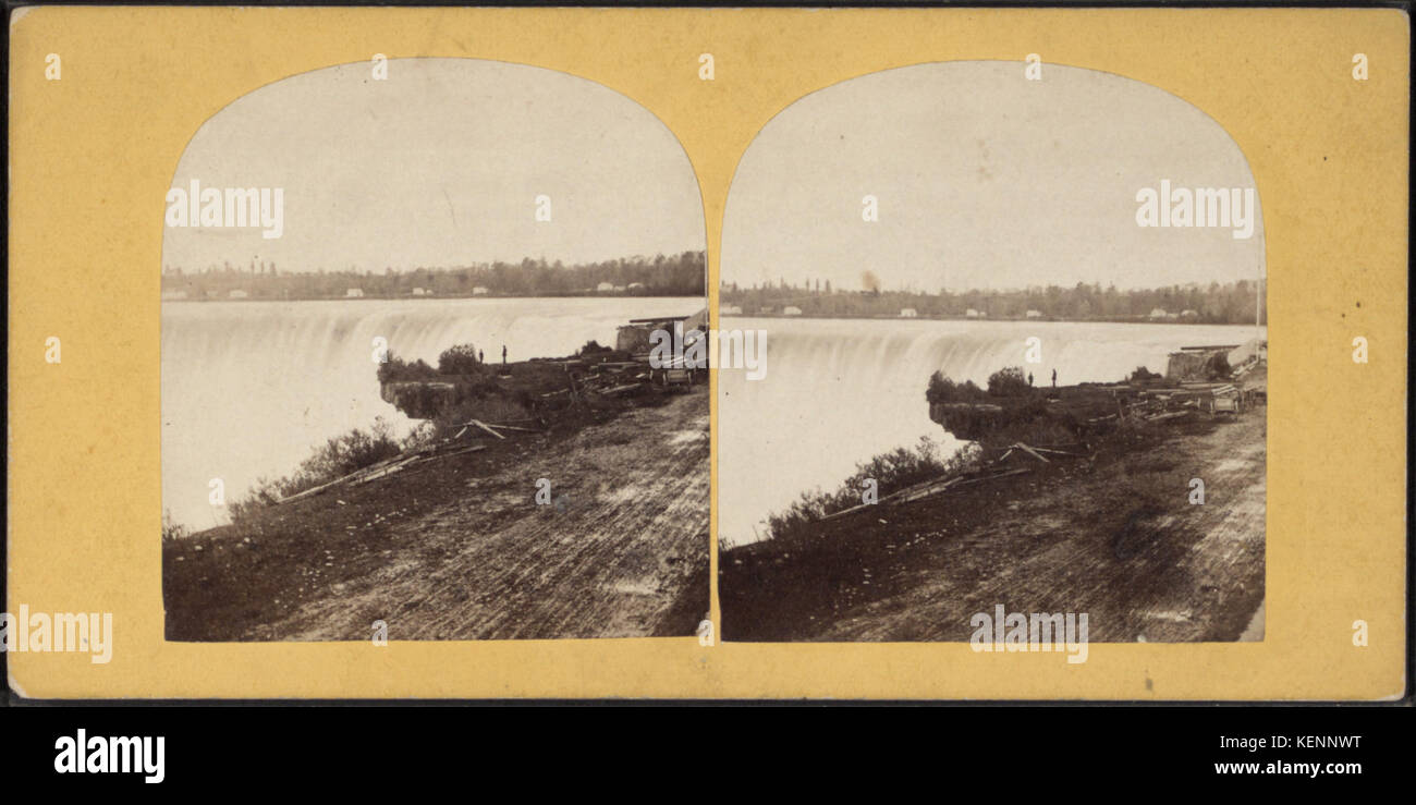 Table Rock, Niagara Falls, from Robert N. Dennis collection of ...